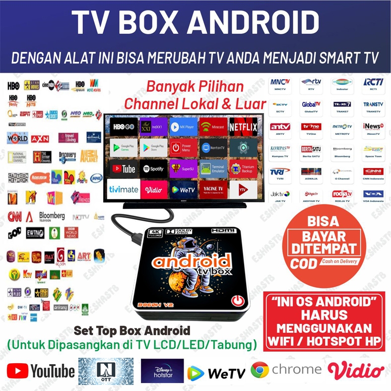 Jual STB Android TV Box B860H V1 & V2 | Shopee Indonesia