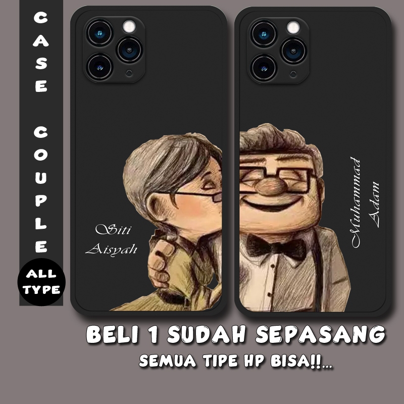 Jual [CC-34] Custom Case Hp COUPLE NAMA BEBAS [ BELI 1 SUDAH DAPAT 2 ...