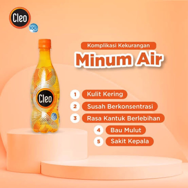 Jual CLEO oxygen water air Oksigen Botol Ecer | Shopee Indonesia