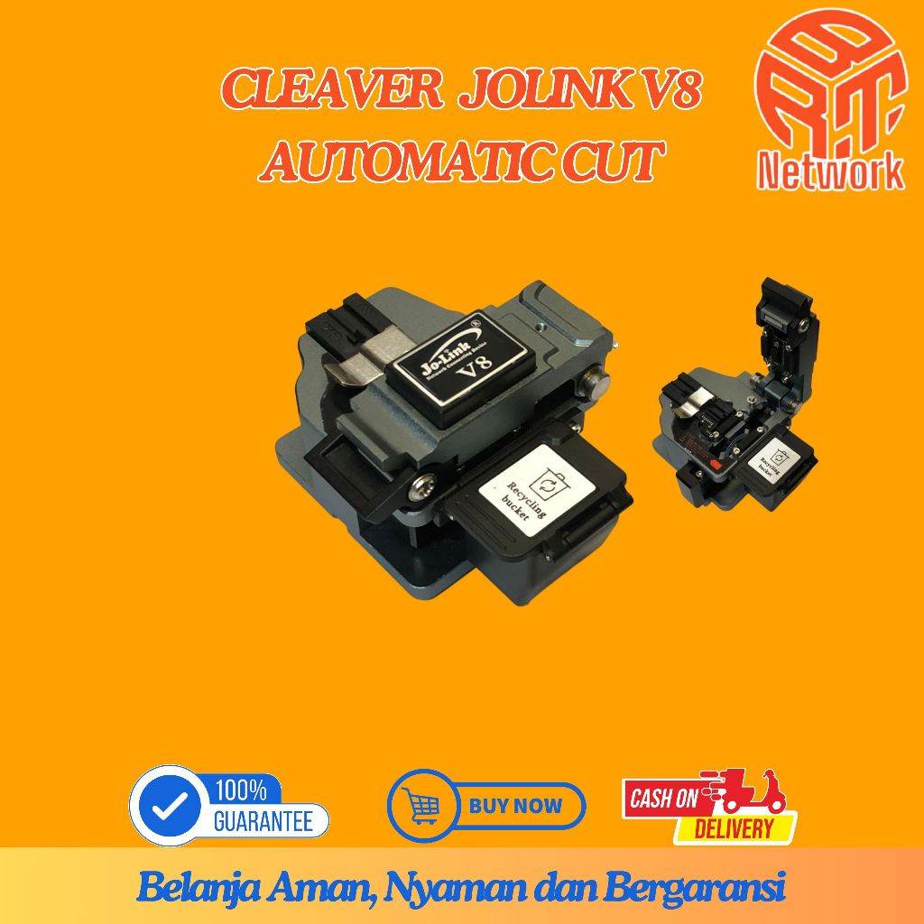 Jual CLEAVER JOLINK V8 AUTOMATIC CUT PEMOTONG FIBER OTOMATIS | Shopee ...