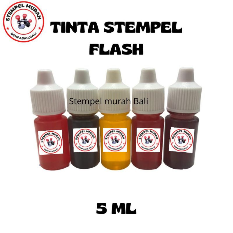 Jual TINTA STEMPEL FLASH /TINTA STEMPEL OTOMATIS | Shopee Indonesia