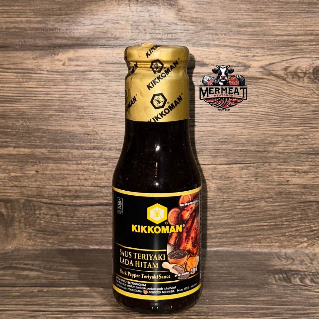 Jual Kikkoman Black Pepper Teriyaki Sauce Saus Lada Hitam Halal Botol ...