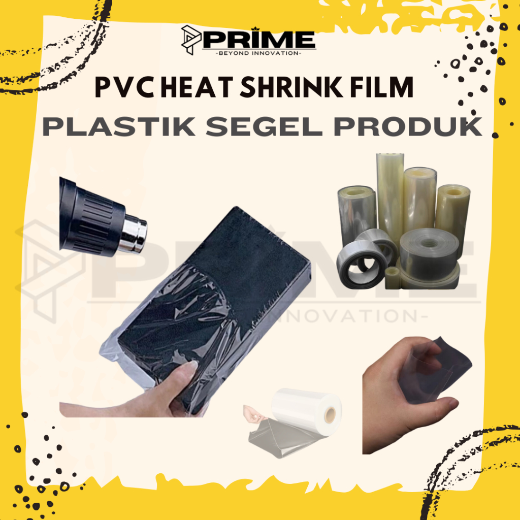 Jual PLASTIK SEGEL PVC 1KG HEAT SHRINK FILM ROLL SEAL BOTOL BOX ...