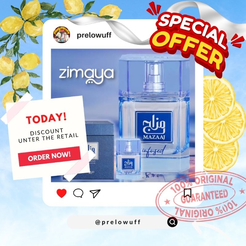 Jual Zimaya Mazaaj Infused 100ml Preloved | Shopee Indonesia