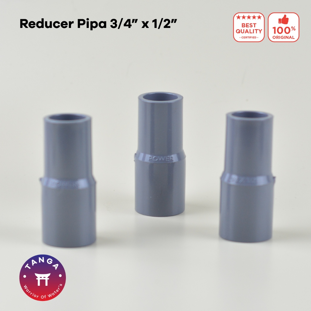 Jual Reducer Socket 3/4 X 1/2 Inch AW Fitting Sock Pipa PVC Rucika ...