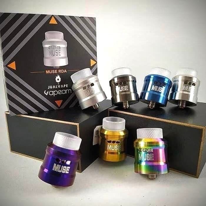 Jual RDA Muse Series 24MM Dual Coil by Vapeam | Shopee Indonesia