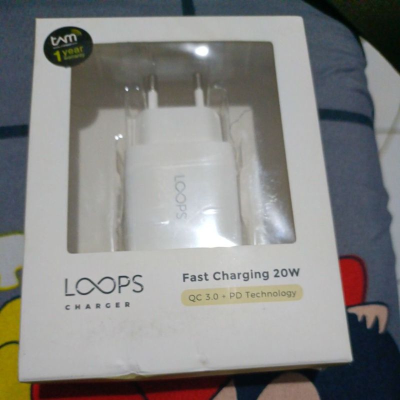 Jual Loops Charger original fast charging 20w ( dual ports ) | Shopee ...