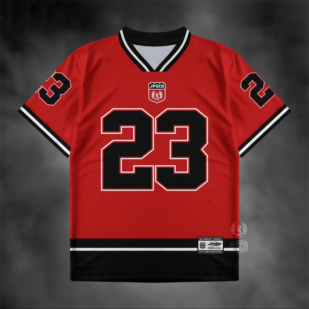 Jual TORQUEFIT Jersey Streetwear Number 23 / Jersey Retro / Jersey ...