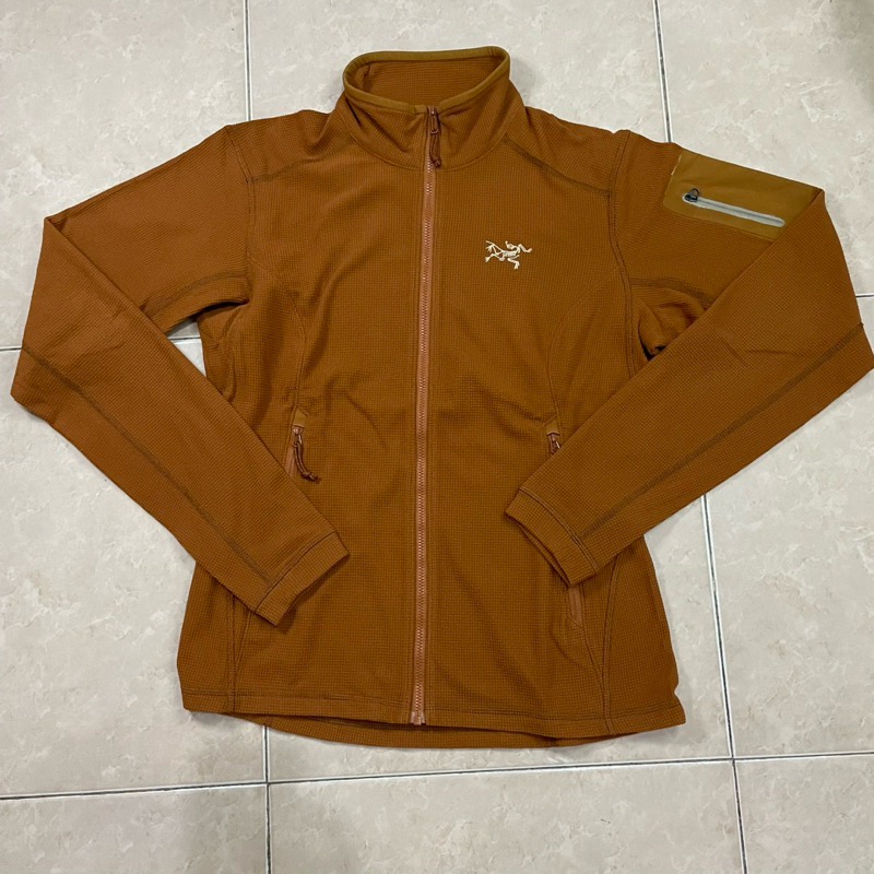 Jual Arcteryx Delta LT jacket womens brown gold good condition ...