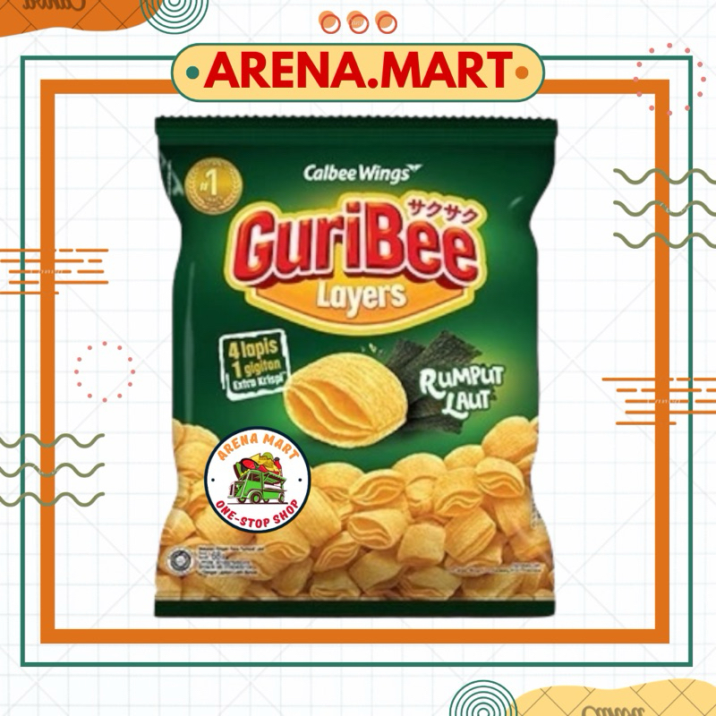 Jual Ciki Snack Guribee Layers Calbee Wings Snack Ringan Chiki 1 Renceng 20gr | Shopee Indonesia