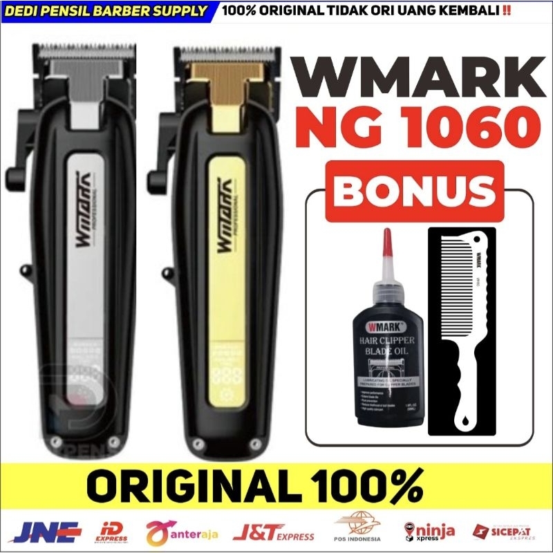 Jual WMARK NG-1060 7500 RPM ORIGINAL ALAT CUKUR ELEKTRIK PANGKAS RAMBUT ...