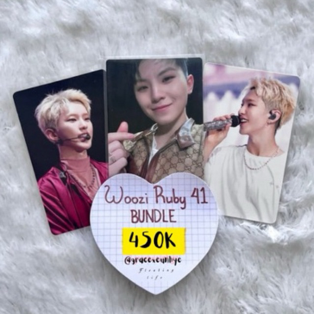 Jual WOOZI RUBY Special NO 41 Tradingcard tc photocard pc seventeen ...