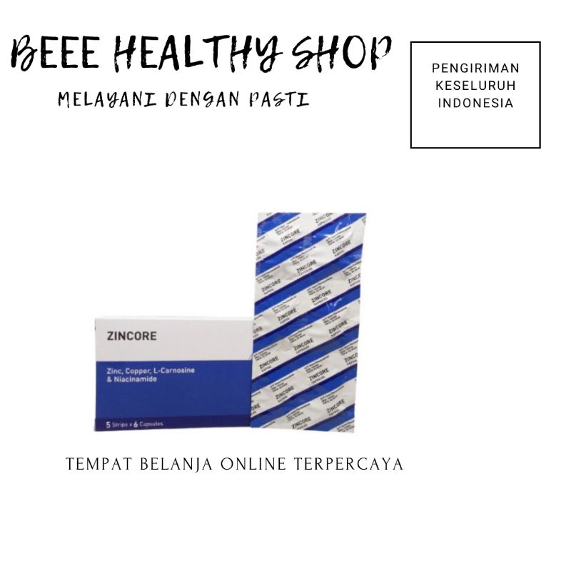 Jual ERHA ZINCORE HARGA 1 STRIP ISI 6 KAPSUL | Shopee Indonesia