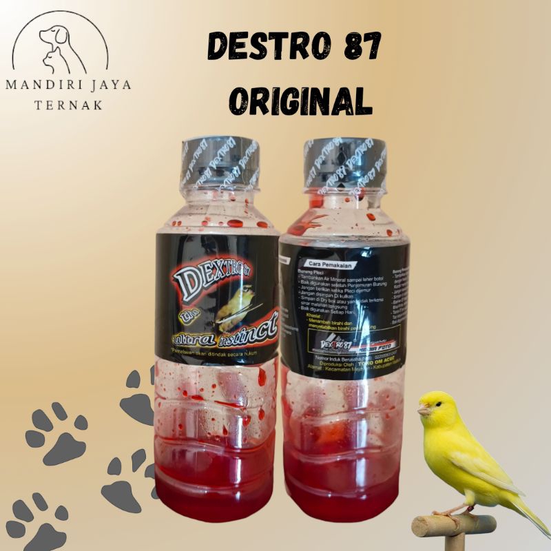 Jual DEXTRO 87 PLECI ORIGINAL OM ACUS TERMURAH DI SHOPEE 100% ORIGINAL ...