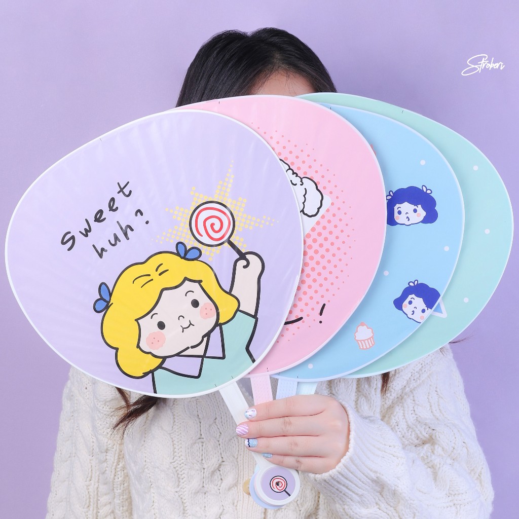 Jual Stroberi Manual Fan Large Series | Shopee Indonesia