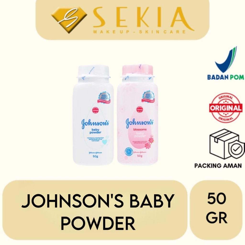 Jual Johnsons Baby Powder 50gr/ Johnsons Bedak | Shopee Indonesia