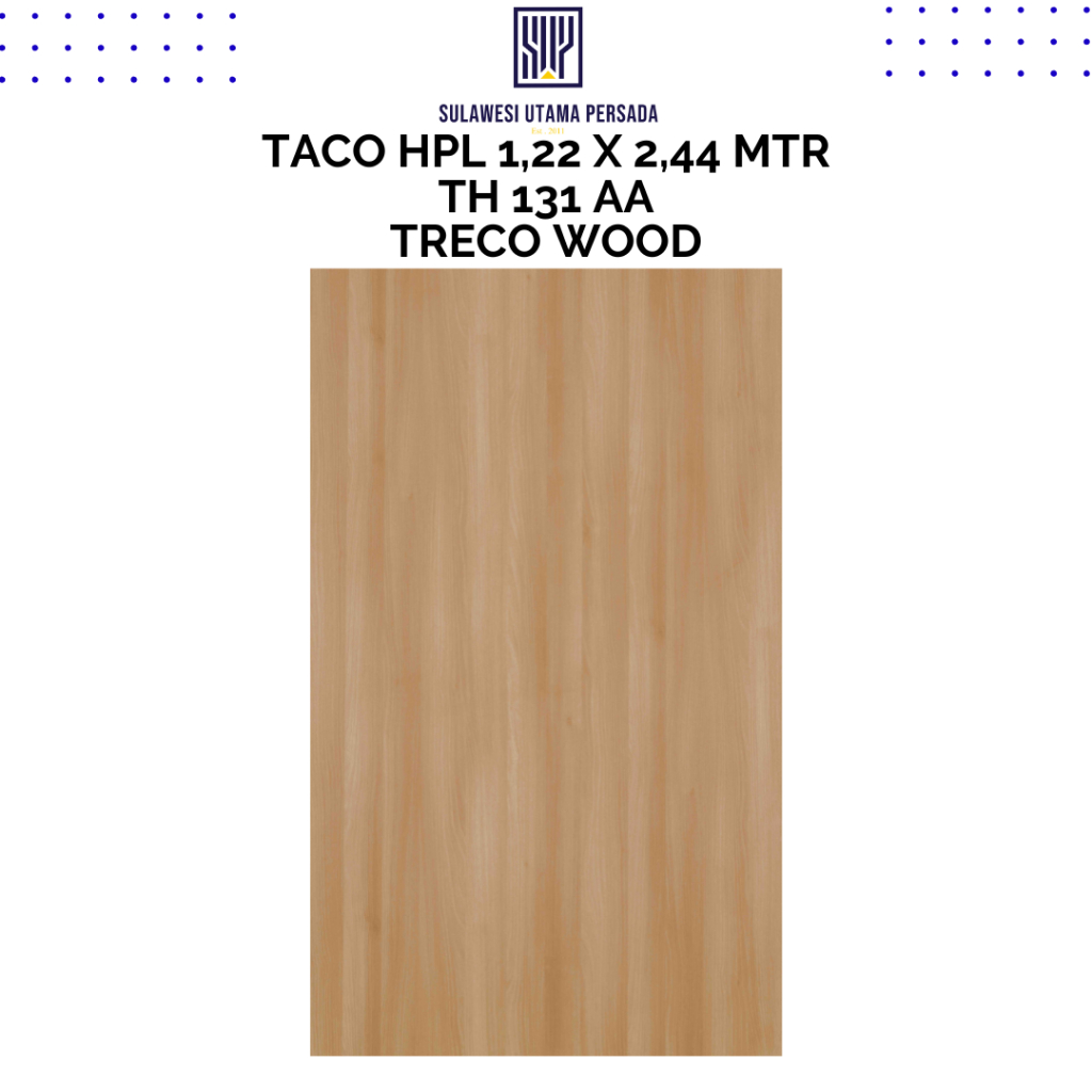 Jual HPL TACO MOTIF KAYU TH 131 AA TRECO WOOD | Shopee Indonesia