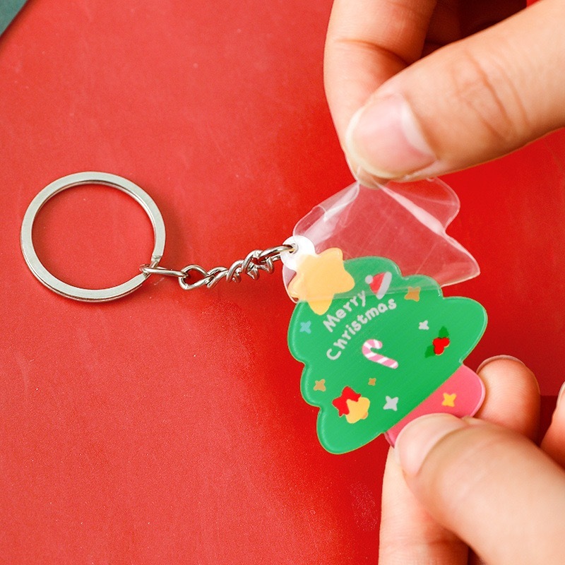 Jual Gantungan Tas Hadiah Acara Natal Keychain Christmas Gift Aesthetic ...