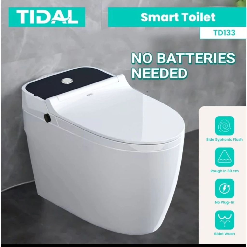 Jual TIDAL SMART TOILET KLOSET DUDUK AUTOMATIC TD133 TD 133 / MONOBLOK ...