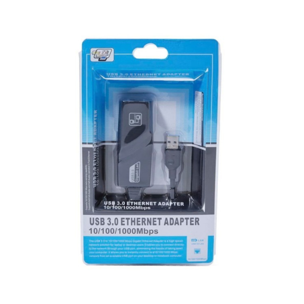 Jual USB To LAN CARD USB 3.0 Ethernet Adapter Eyota 10/100/1000 Mbps ...