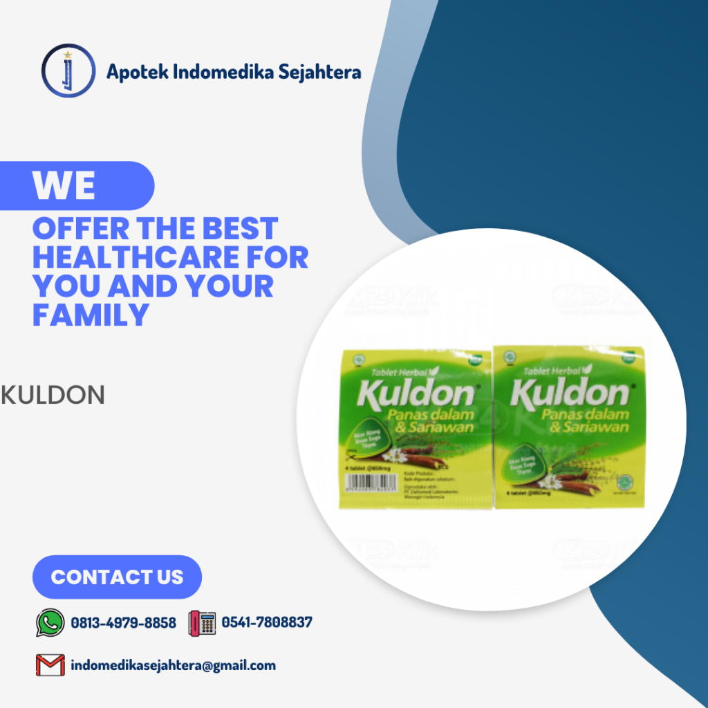 Jual KULDON TABLET/ OBAT SARIAWAN/ OBAT PANAS DALAM/ HERBAL | Shopee ...