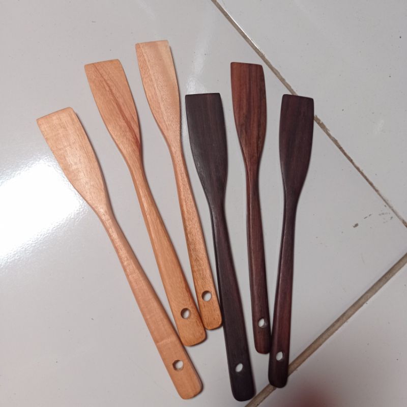 Jual Sutil Kayu Mini, Sutil Bikang / Sutil Apem, Spatula Mini | Shopee ...