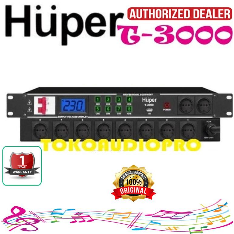 Jual Huper T-3000 Power Squenser Huper T3000 Power Sequenser | Shopee Indonesia