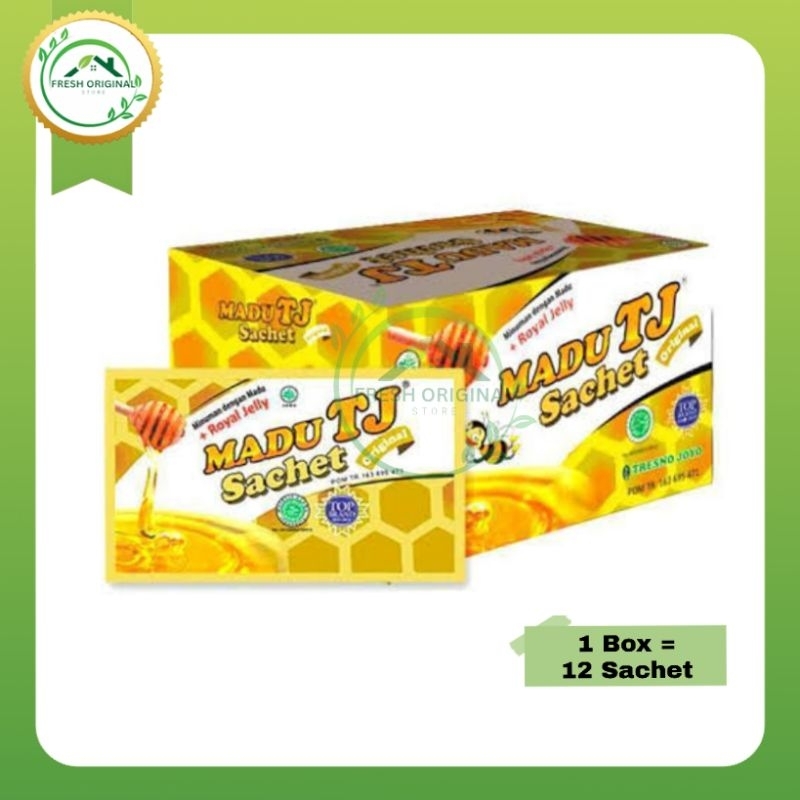 Jual Madu Sachet Rasa Original isi 1 Box 12 Sachet|Madu TJ sachet|Original Madu TJ 100% | Shopee ...