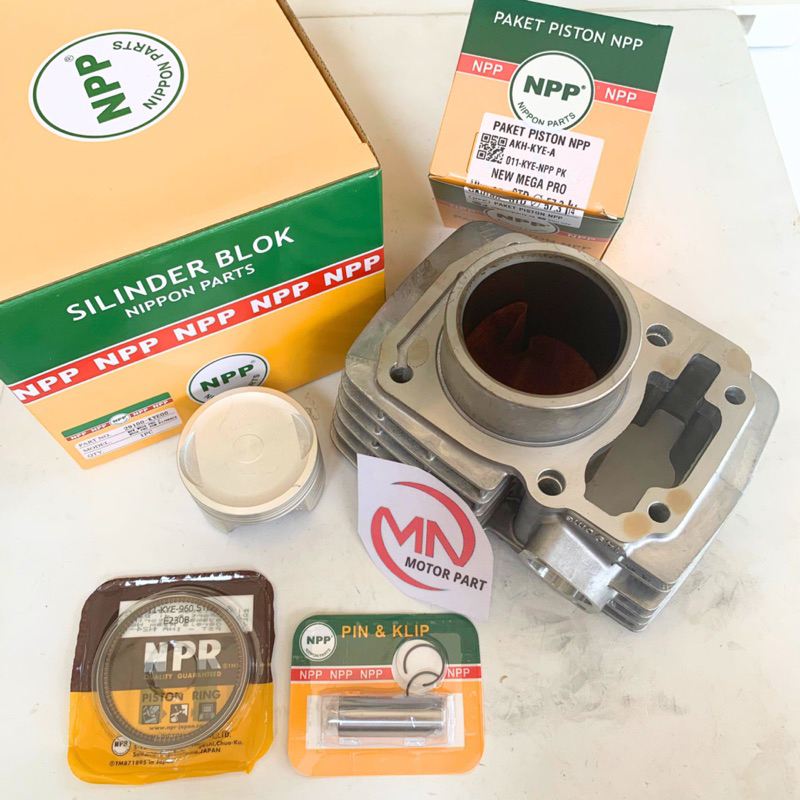 Jual Cylinder Blok Seher Set Piston Kit Honda New Megapro Verza CRF 150 KYE NPP | Shopee Indonesia