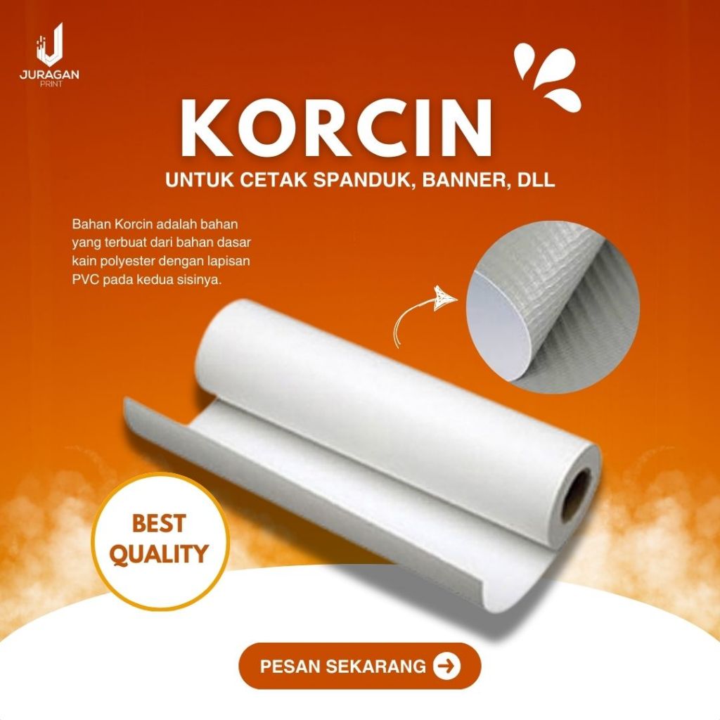 Jual Cetak Spanduk/Banner KORCIN 440gsm | Shopee Indonesia