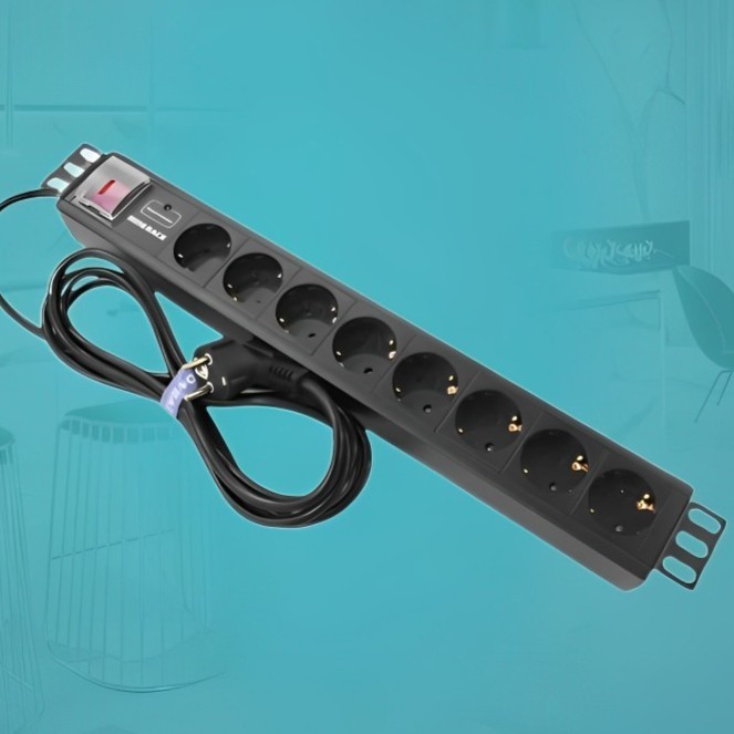Jual PDU8G - PDU 8 Outlet Germany Socket - INDORACK | Shopee Indonesia