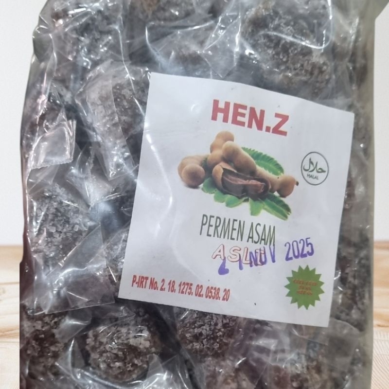 Jual Permen Asam Hen'z Asli 400gr| Halal Medan | Shopee Indonesia