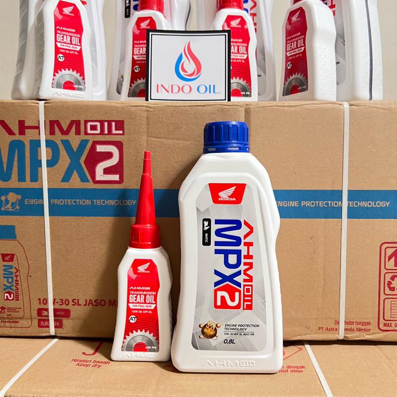 Jual PAKET OLI MPX2 0,8L DAN GEAR AHM 120ML | Shopee Indonesia