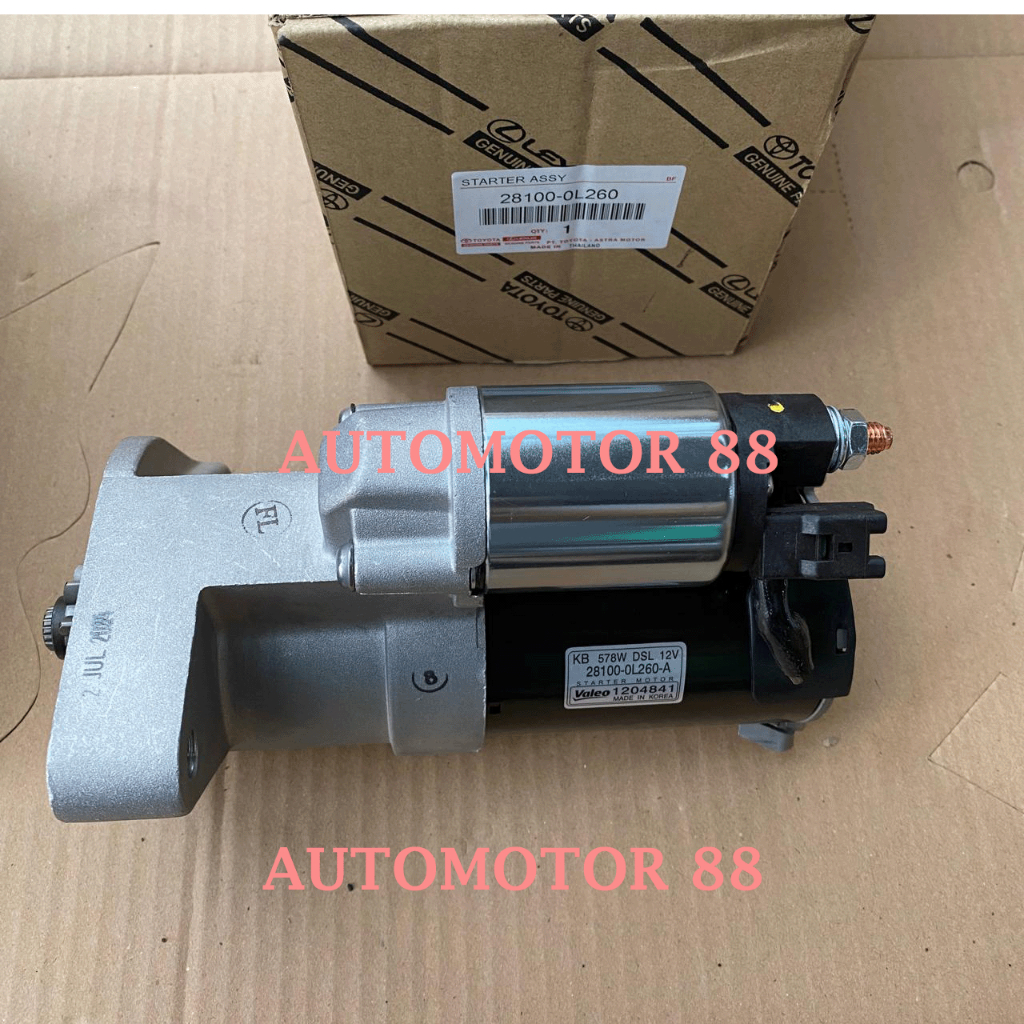 Jual DINAMO STARTER FORTUNER VRZ HILUX REVO 2GD 28100-0L260 Dinamo ...