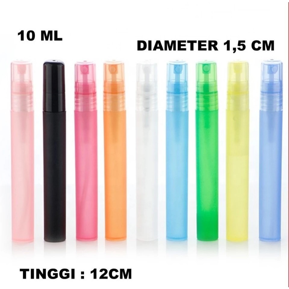 Jual Botol Refill Pen Spray Plastik 5 ml dan 10 ml - Botol Refill Isi ...