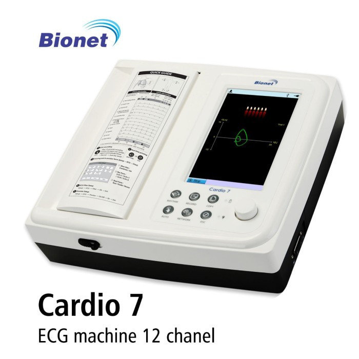 Jual BIONET ECG CARDIO 7 12 CHANEL CARDIOCARE EKG BIONET 12 CHANEL ...
