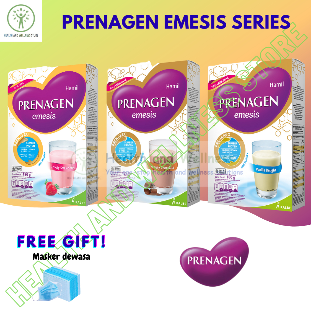 Jual PRENAGEN EMESIS SERIES SUSU IBU HAMIL TRIMESTER PERTAMA | Shopee ...