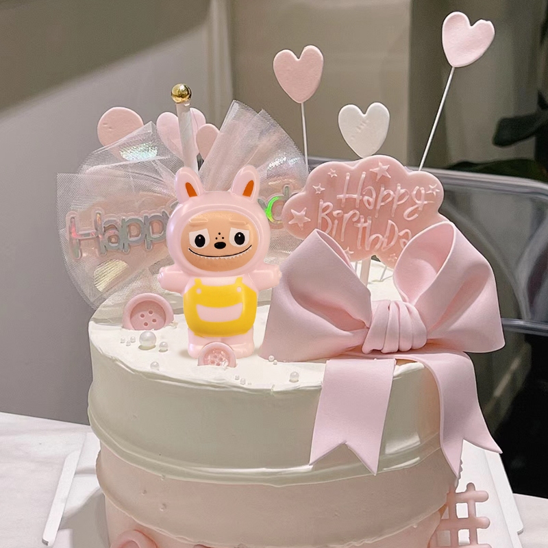 Jual Topper Cake Tema Labubu/ Hiasan Kue LABUBU/ Dekorasi Ulang Tahun Labubu | Shopee Indonesia