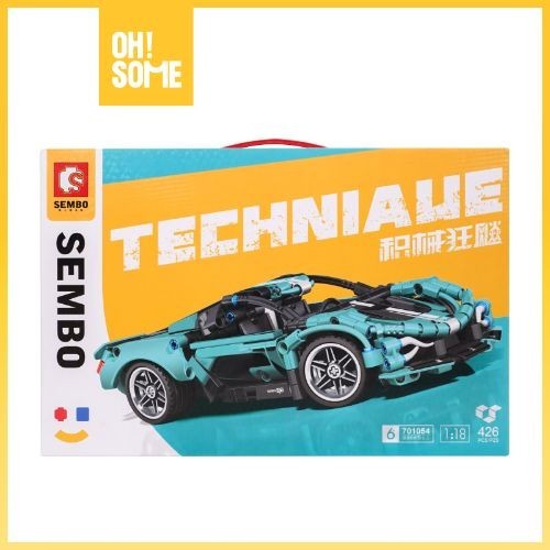 Jual [Christmas Gifts] OHSOME Senbao Building Blocks Car Toys Laki-laki ...