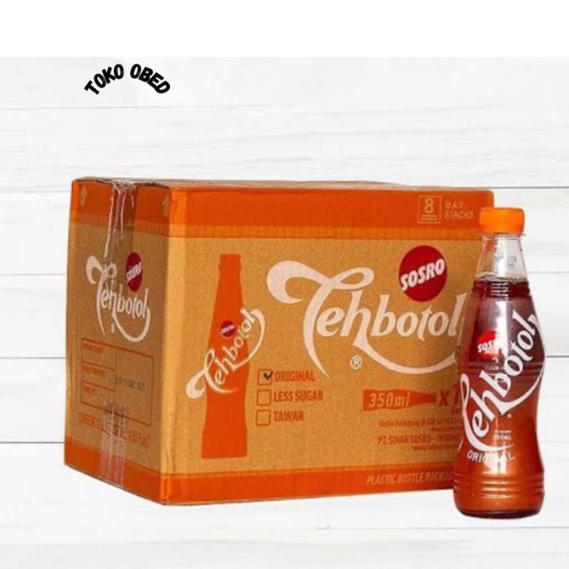 Jual TEH BOTOL ORIGINAL 350ML 1 KARTON ISI 12 BOTOL.TERMURAH ...