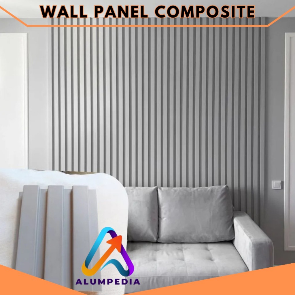 Jual WPC PANEL DEKORASI DINDING WALLPANEL PVC TEBAL KISI KISI DINDING ...