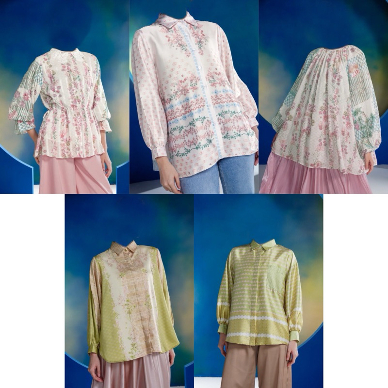 Jual [baca deskripsi⚠️] BENANG JARUM CORAL DREAMS BLOUSE CORAL DREAMS ...