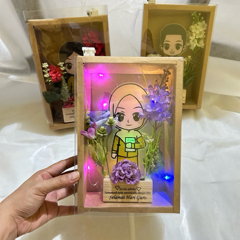 Jual Kado Untuk Guru / Hari Guru / Akrilik kado hari guru ( cuatom Nama ...