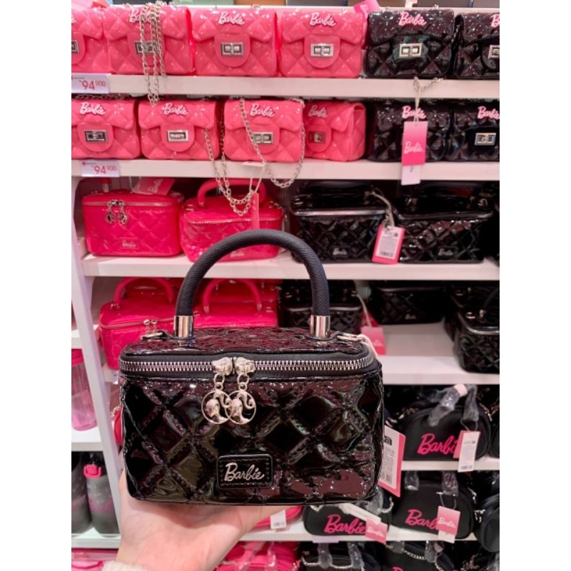 Jual tas slingbag barbie x miniso warna hitam original | Shopee Indonesia