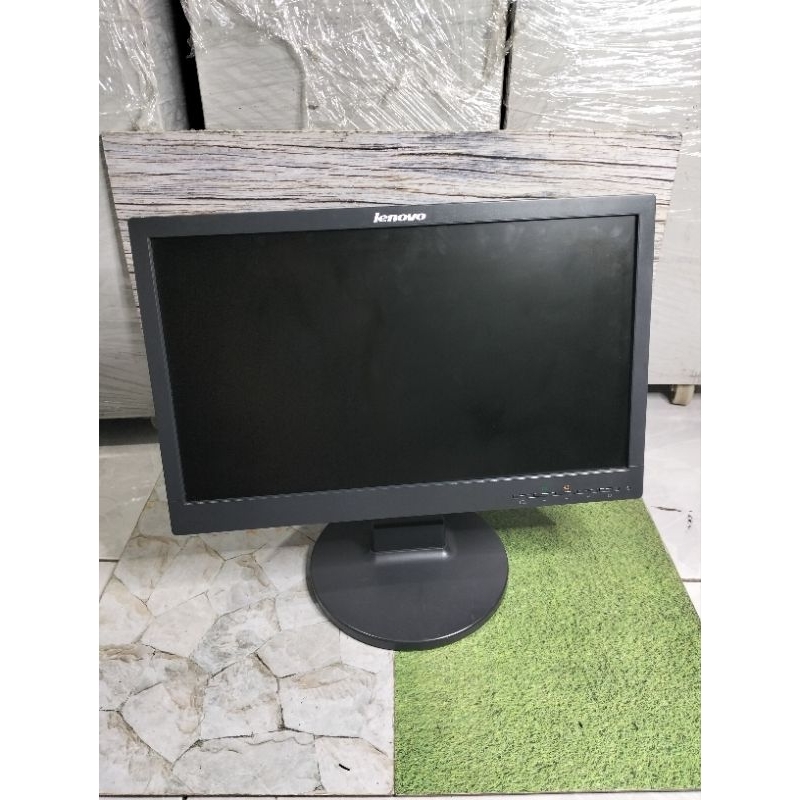 Jual MONITOR LENOVO 19 INCH LCD WIDE SCREEN LENOVO D186wA NORMAL SECOND ...