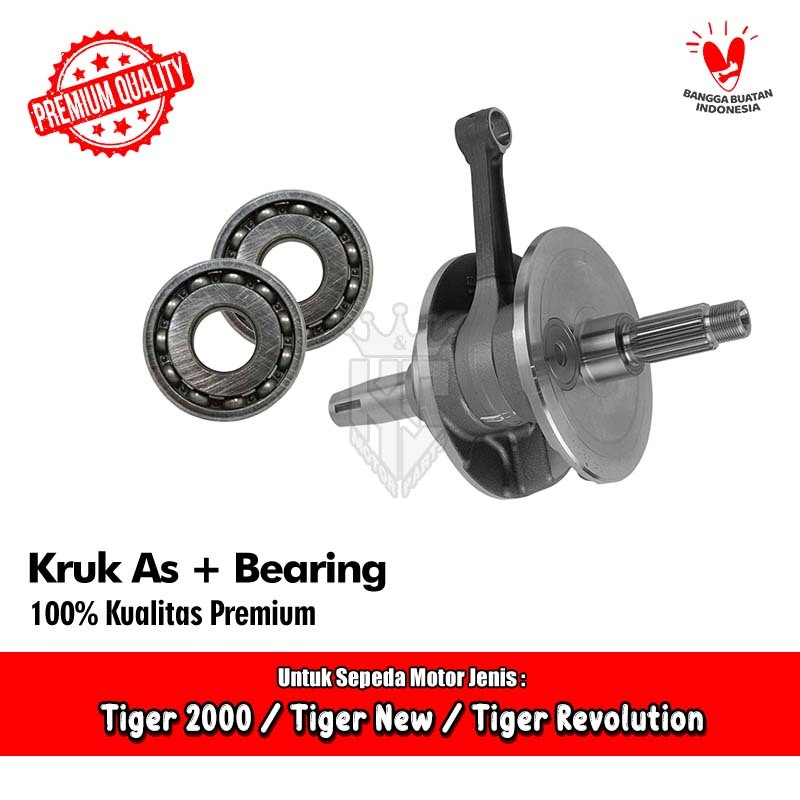 Jual Kruk As Bandul CrankShaft Honda Tiger 2000 New Revolution Kualitas ...