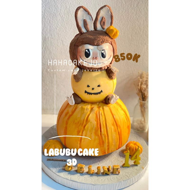 Jual LABUBU CAKE / labubu/kue ultah labubu mini | Shopee Indonesia