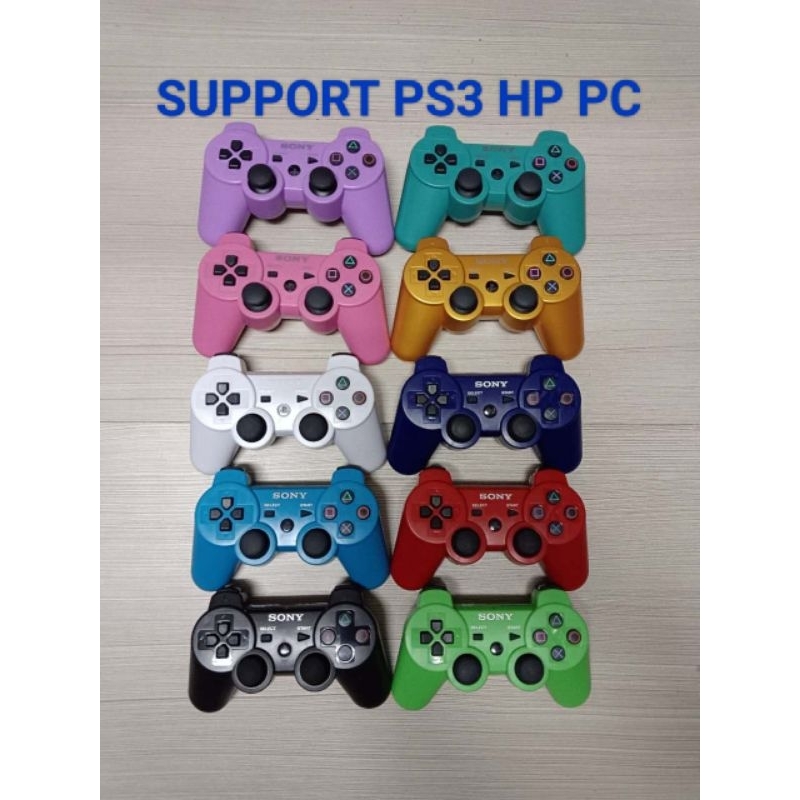 Jual STIK PS3 WIRELESS GETAR PROMO STICK PS3 OP WARNA | Shopee Indonesia