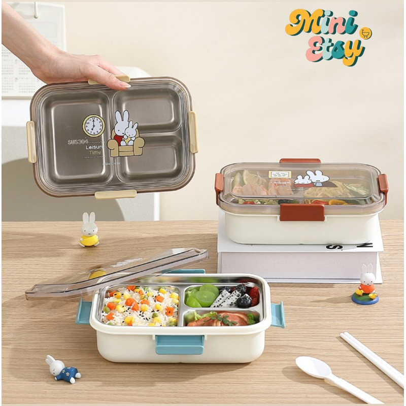 Jual MIFFY - Stainless Steel Lunch Box | Kotak makan anak dewasa ...