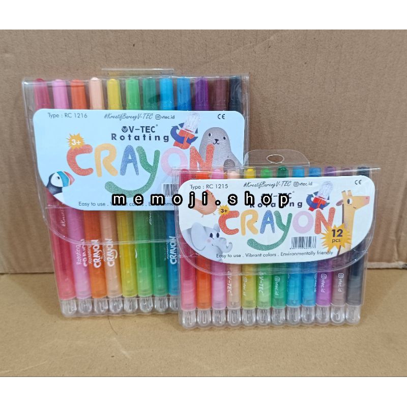 Jual Crayon Putar / Rotating Crayon V-TEC | Shopee Indonesia